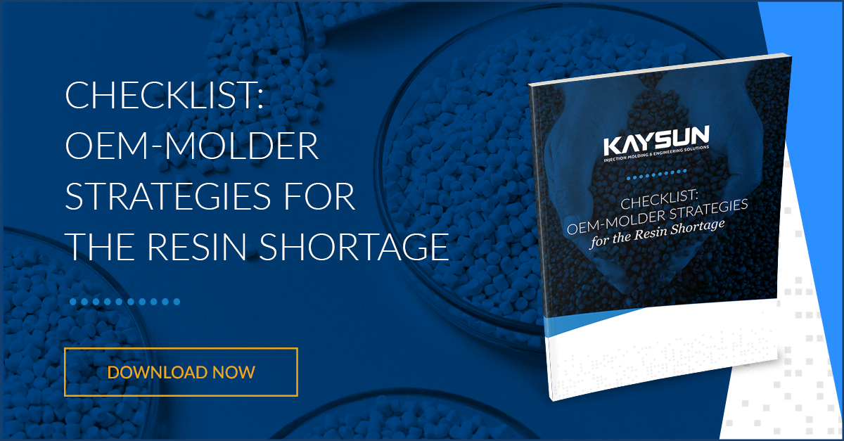 Resin Shortage Checklist | Kaysun